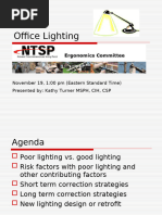 HSG38 Lighting at Work | PDF | Lighting | Occupational Safety And Health