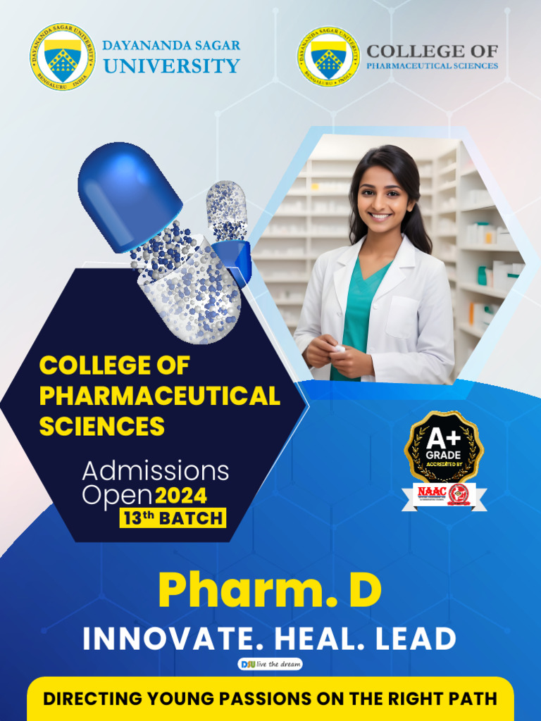 PharmD Brochure | PDF | Pharmacy | Clinical Trial