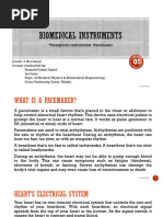Pacemaker Block Diagram Explanation | PDF