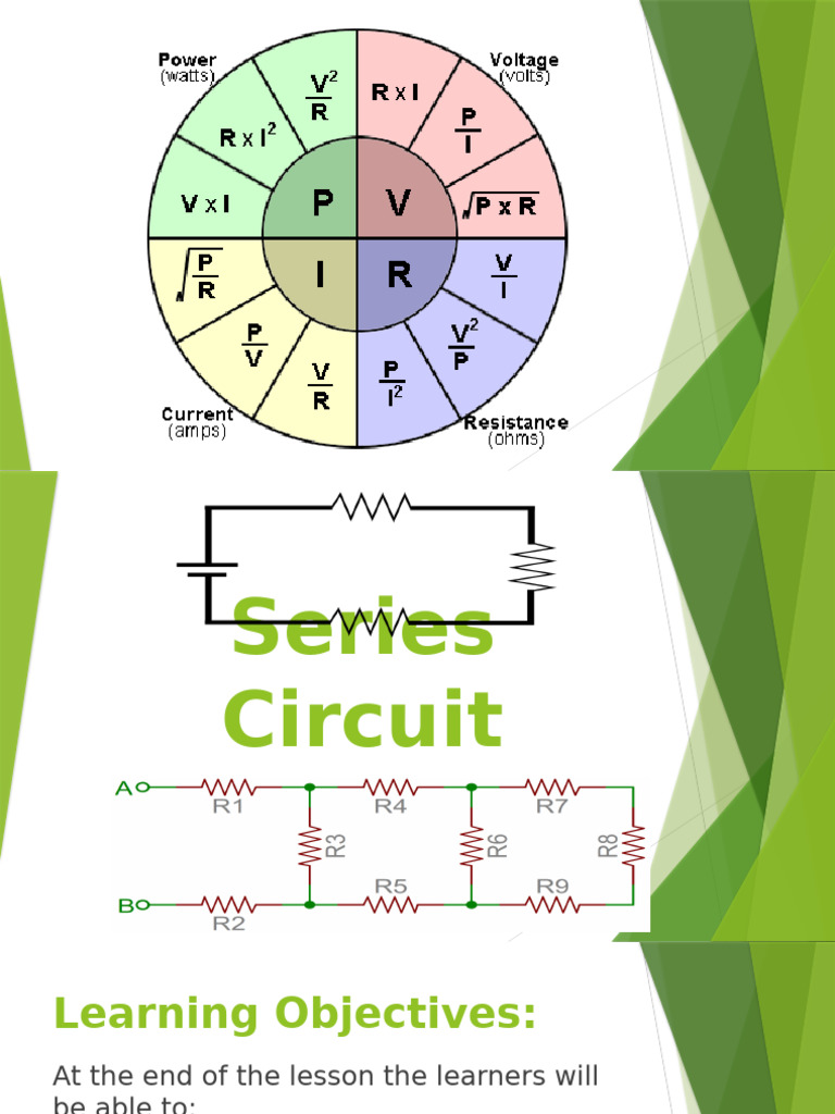 Series Circuit 3 Pdf Electrical Resistance And Conductance Series And Parallel Circuits