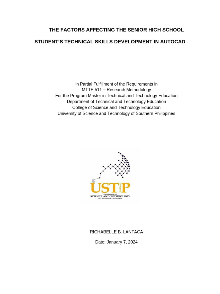Final Concept Paper Lantaca | PDF | Technical Drawing | Socioeconomic ...