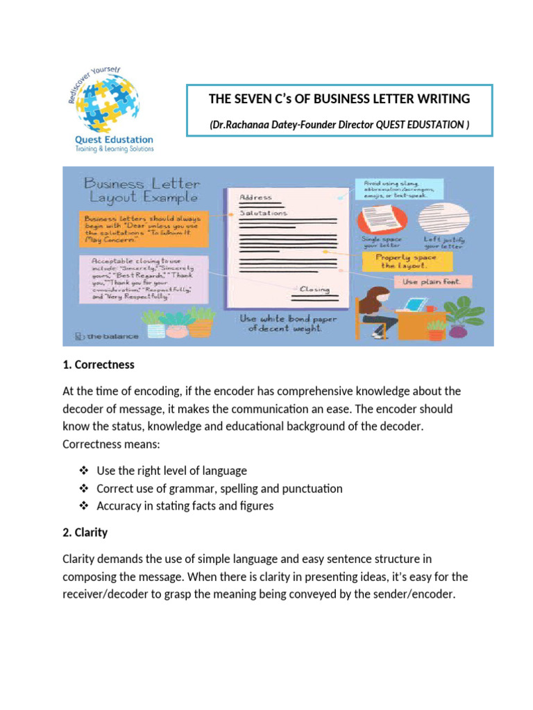 Business Letter Writing Essentials | PDF | Résumé | Human Communication