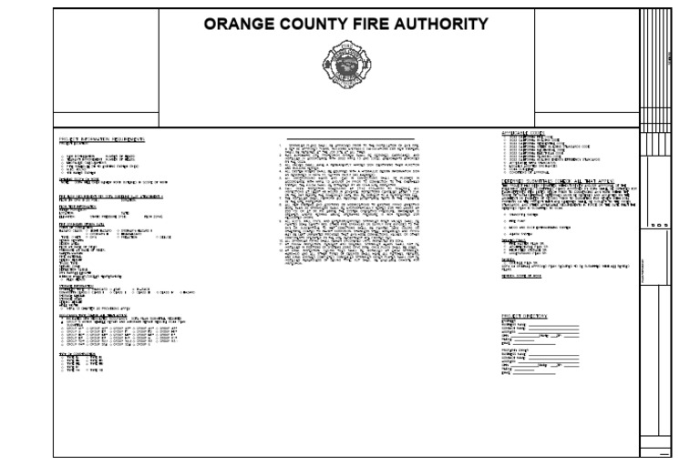 OCFA Cover NFPA 13 Sprinklers Fillable | PDF | Fire Protection ...