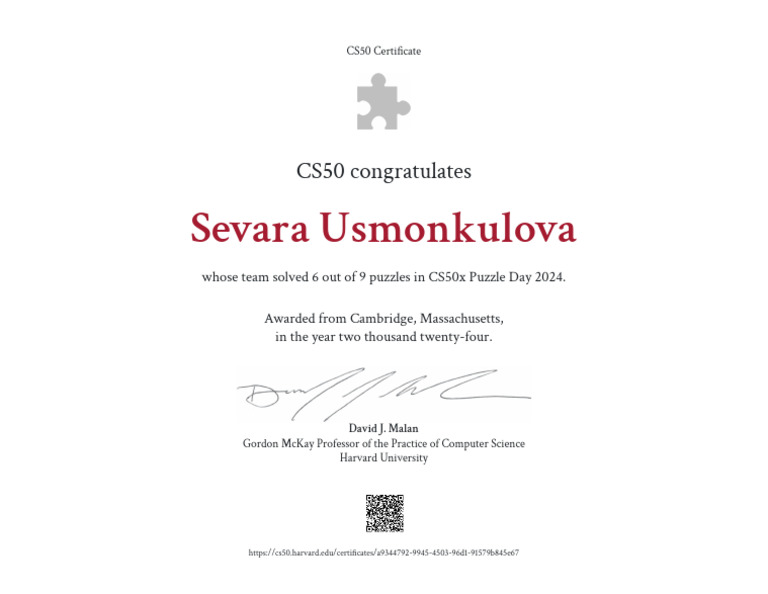 CS50x Puzzle Day 2024 | PDF