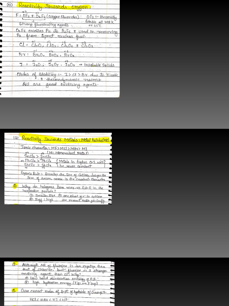 5 Dec Chemistry Sahil Sir | PDF