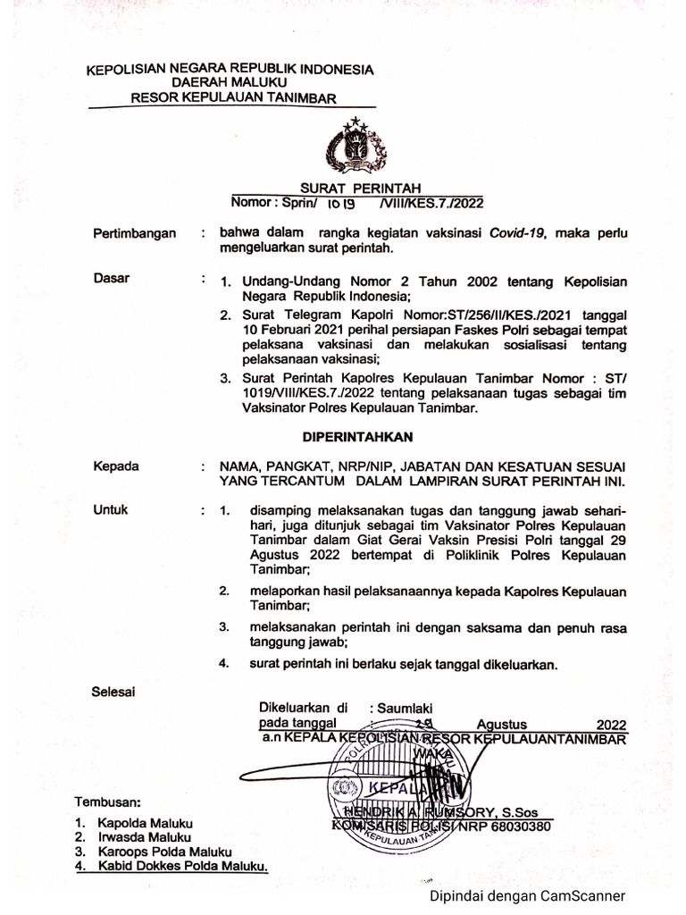 Sprin Kecil 29 Agustus 2022 | PDF