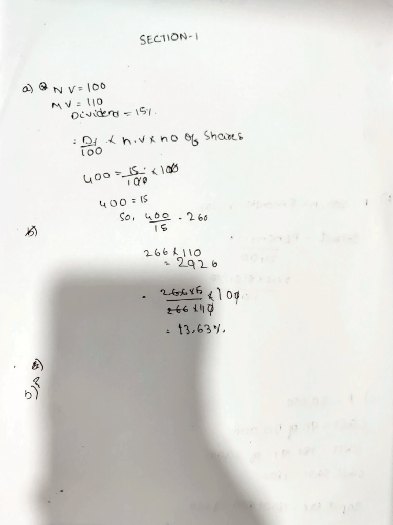 Financial Calculations and Analysis | PDF