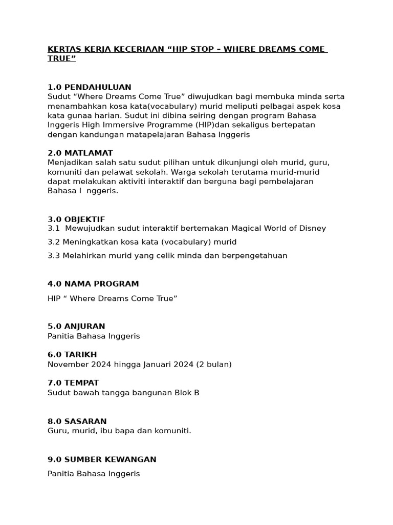 Kertas Kerja Keceriaan | PDF