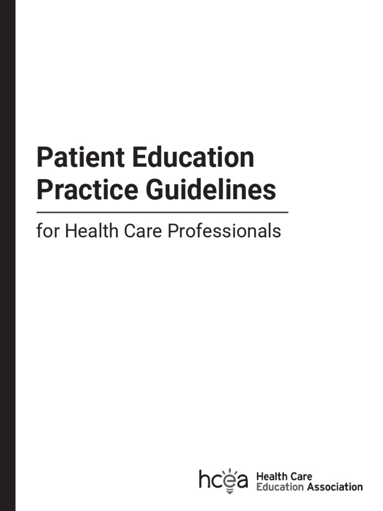 hcea-guidelines_BW-1-25-2021 | PDF | Learning | Evidence Based Medicine