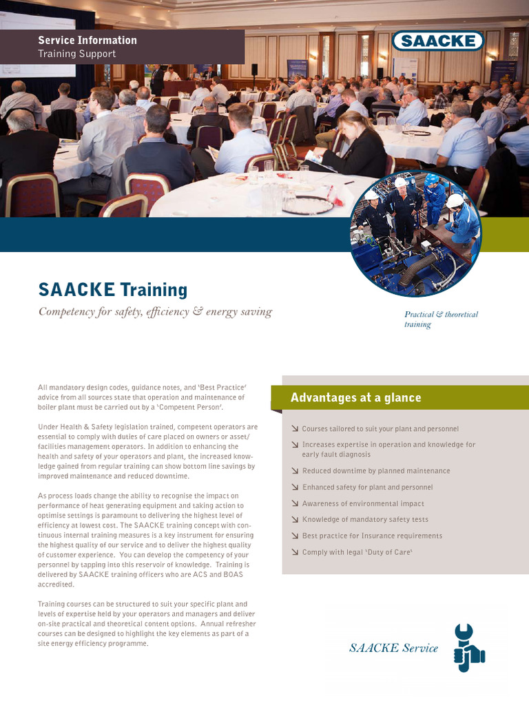 Saacke Uk Training Support - 01 | PDF | Boiler | Safety