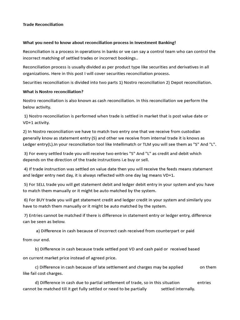 Trade_Reconciliation_1633285504 | PDF | Debits And Credits | Cash