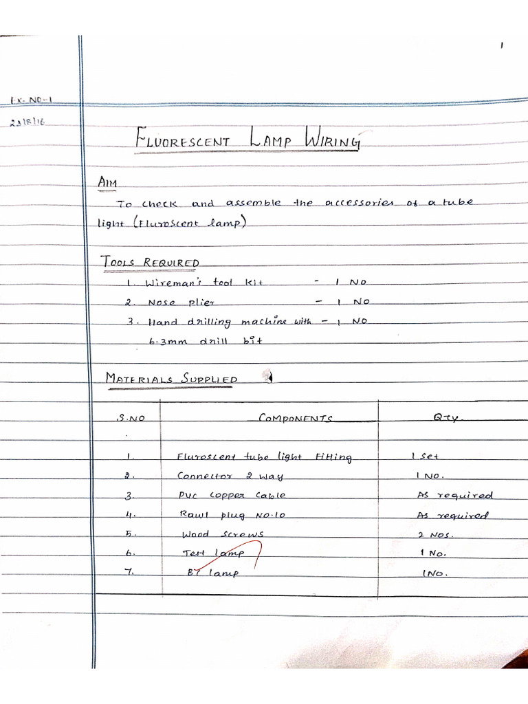 BEEE Record Note | PDF