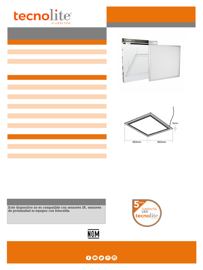PAN-LED 40 65 S DataSheet | PDF