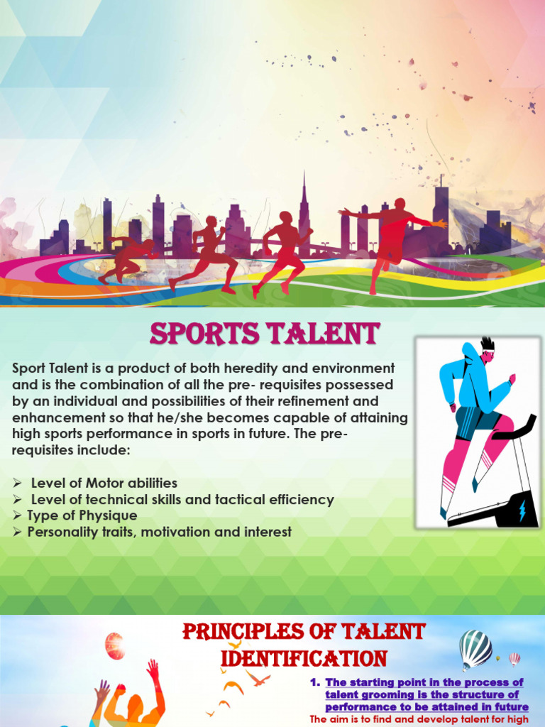 3 Talent Identification in Sports Training1 | PDF | Mind | Physical Fitness