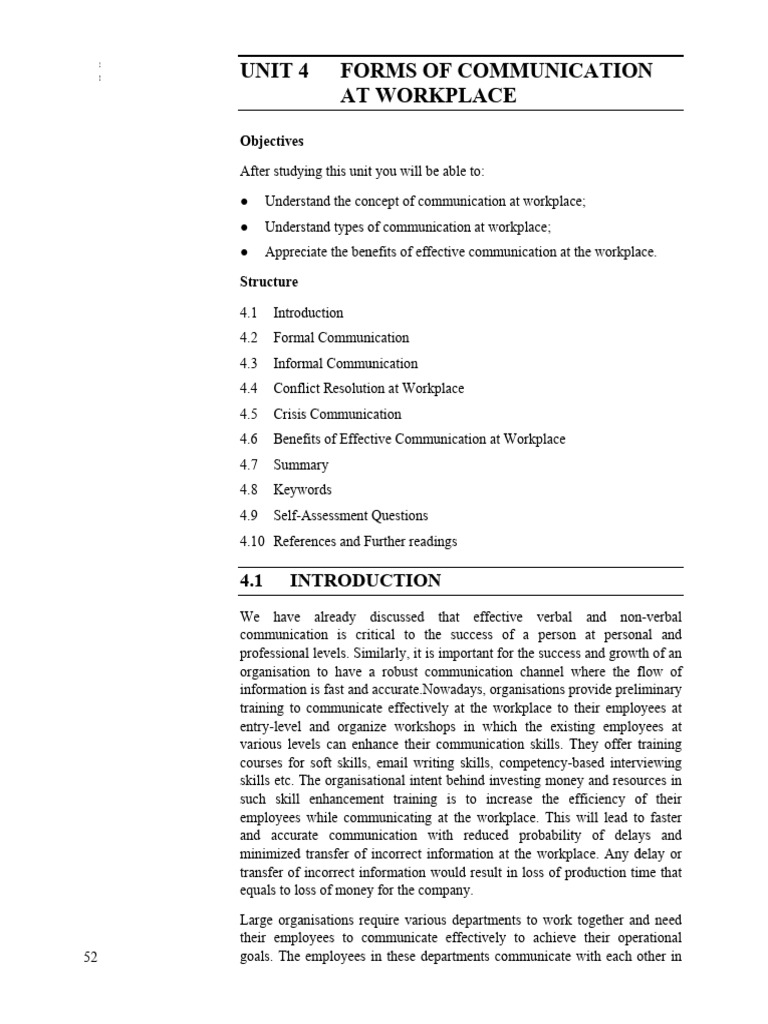 Unit 4 Forms at Workplace 19pg | PDF | Communication | Hierarchy