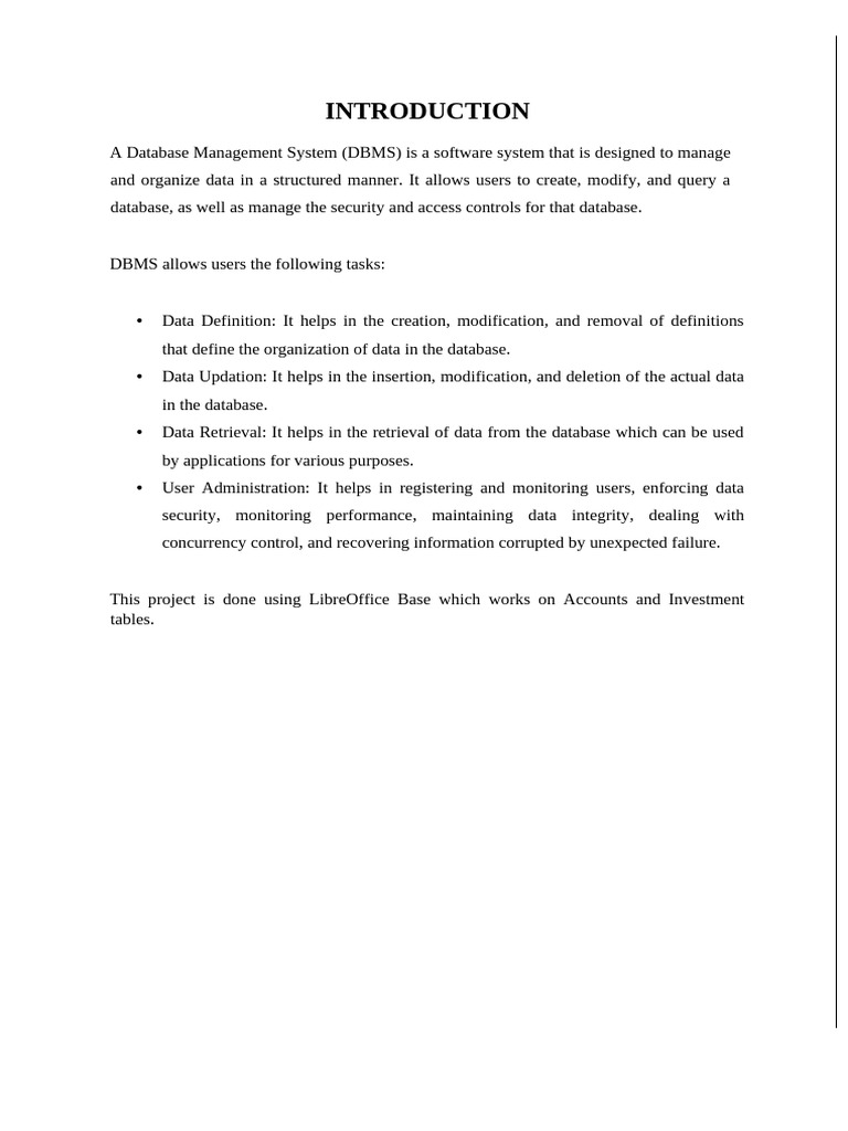 INTRODUCTION_dbms | PDF INTRODUCTION_dbms | PDF