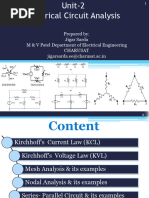 Mesh Analysis Solved Examples | PDF