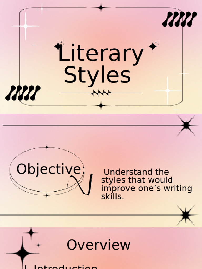 LITERARY STYLES | PDF