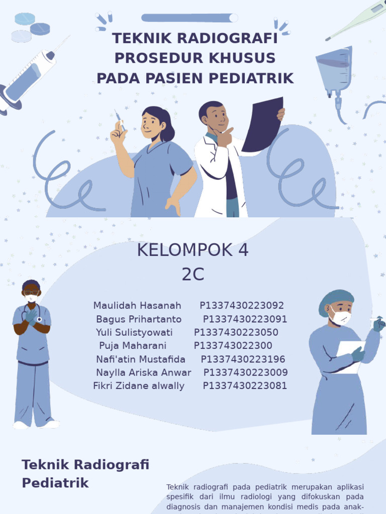 Teknik Radiografi Pediatrik Prosedur Khusus | PDF
