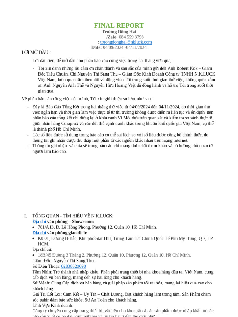 Final Report | PDF