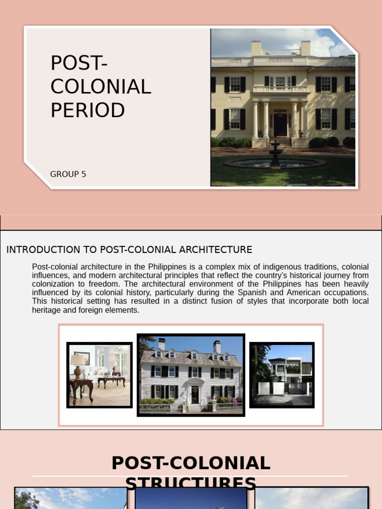 Group 5 Post Colonial 3 | PDF | Condominium | Postcolonialism