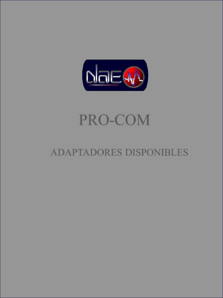 Procom Conectores Ver 5 PDF | PDF | Estilos de carrocería | Tecnologías automotrices