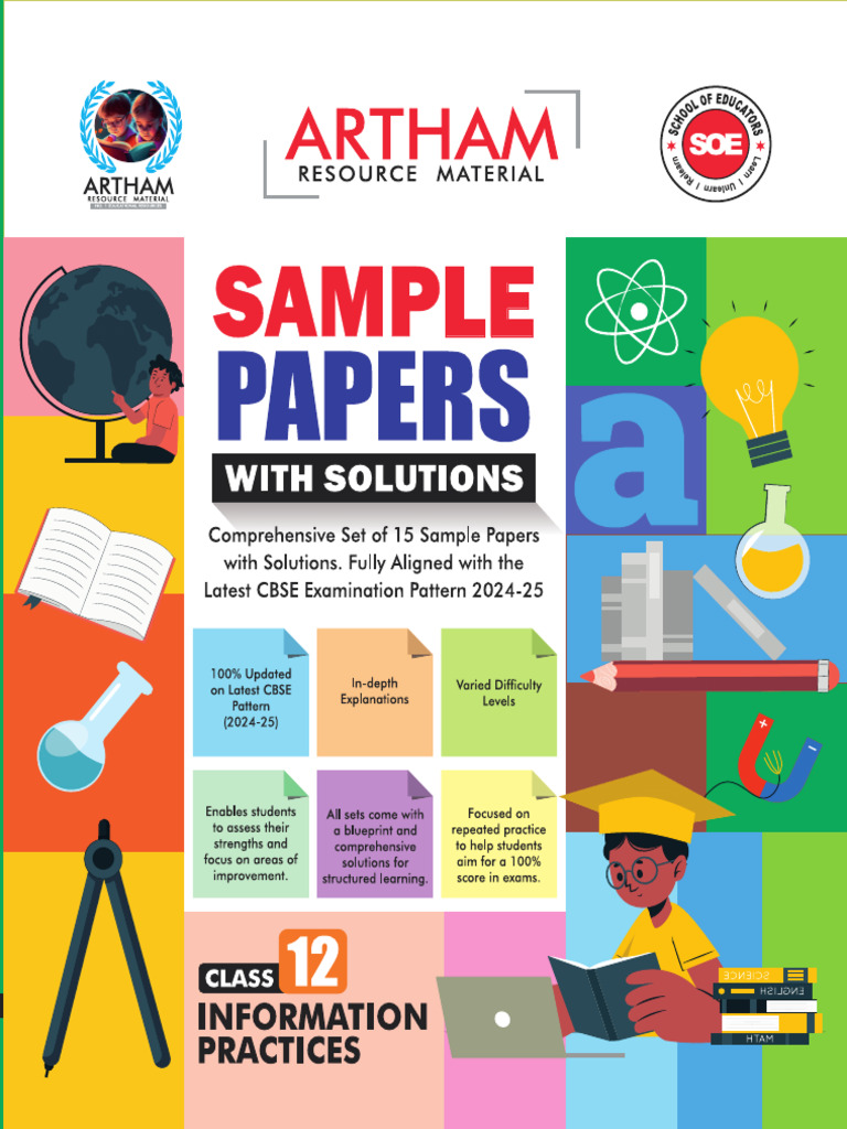 Class 12 Informatics Practices Sample Paper Set 6 | PDF | Computer ...