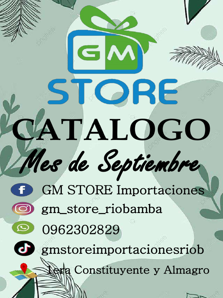 Catalogo Gm Store Septiembre 2024_compressed | PDF | Redes de ...