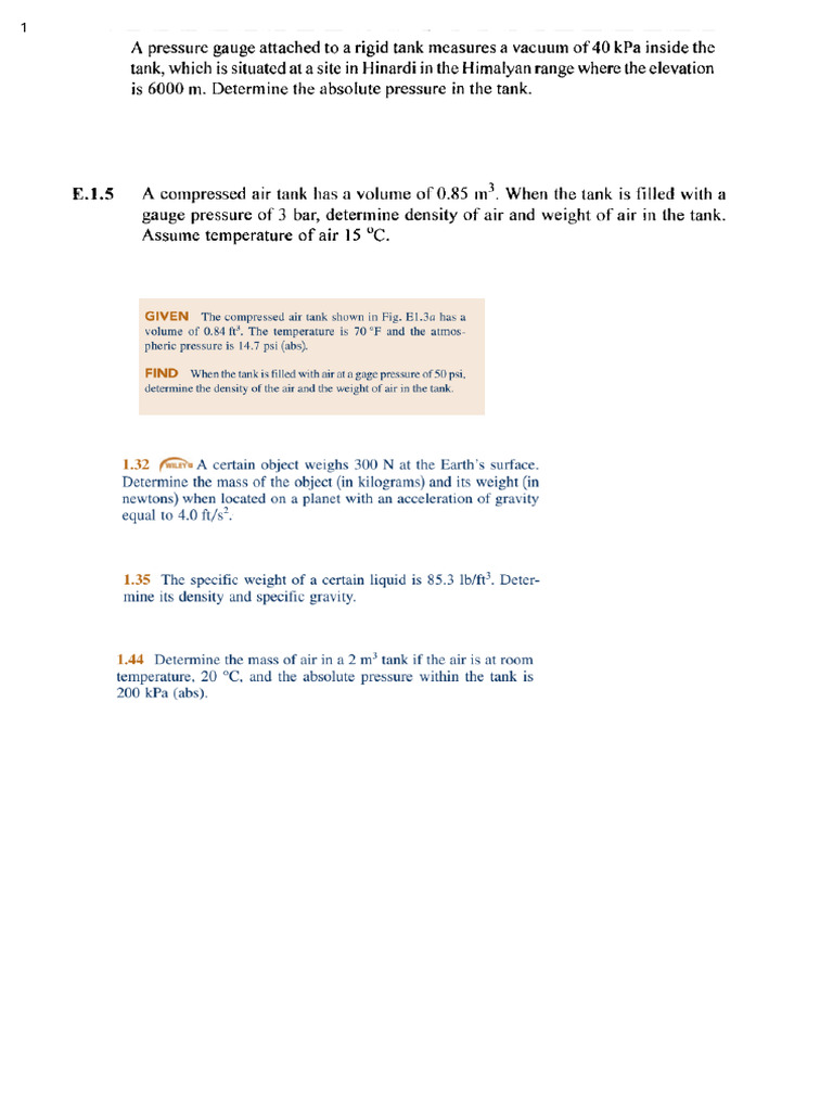 fluid sample prob | PDF