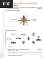 Year 7 Geography Progressive Test 2025 | PDF | Map | Cartography