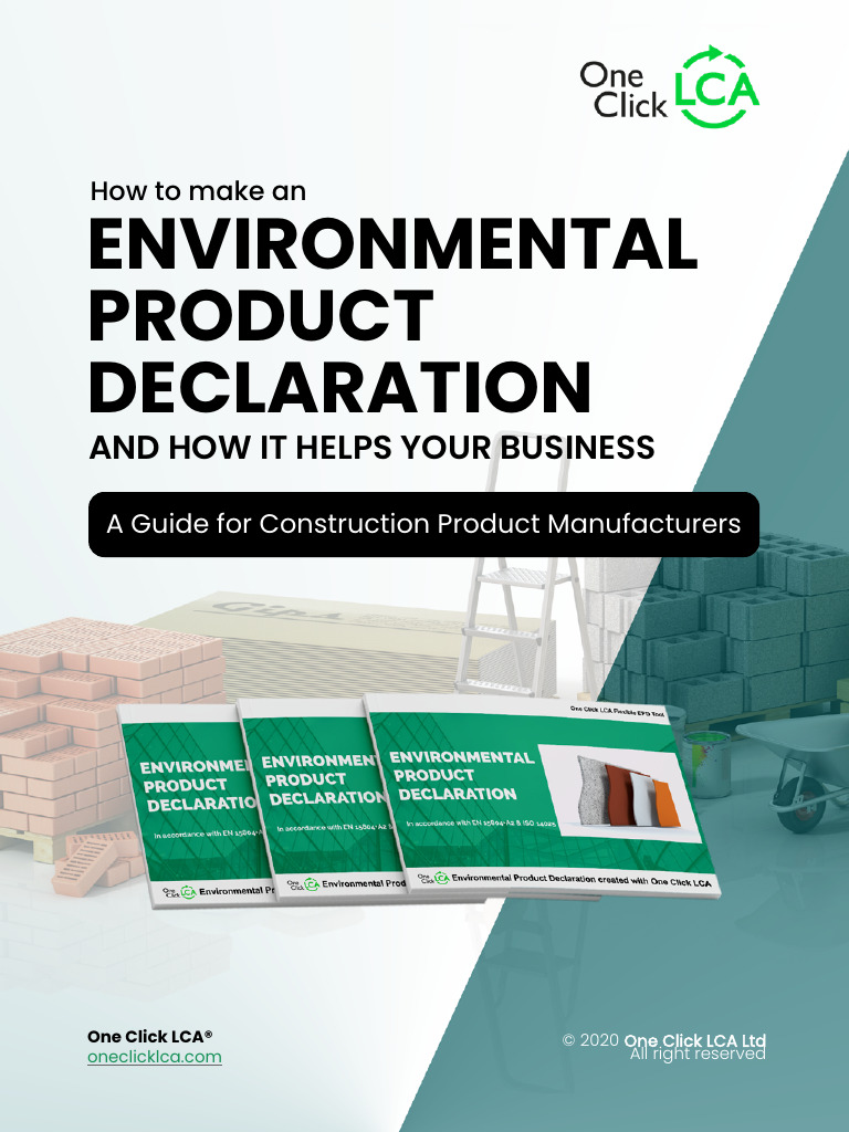 4 How to make an EPD | PDF | Life Cycle Assessment | Green Building