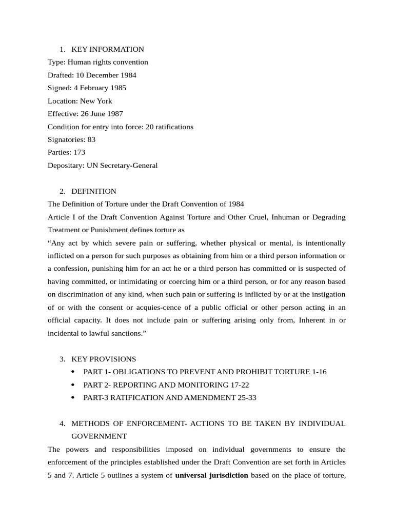 Torture Pdf Torture Government