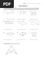 Geometry Proofs Activity #3 | PDF