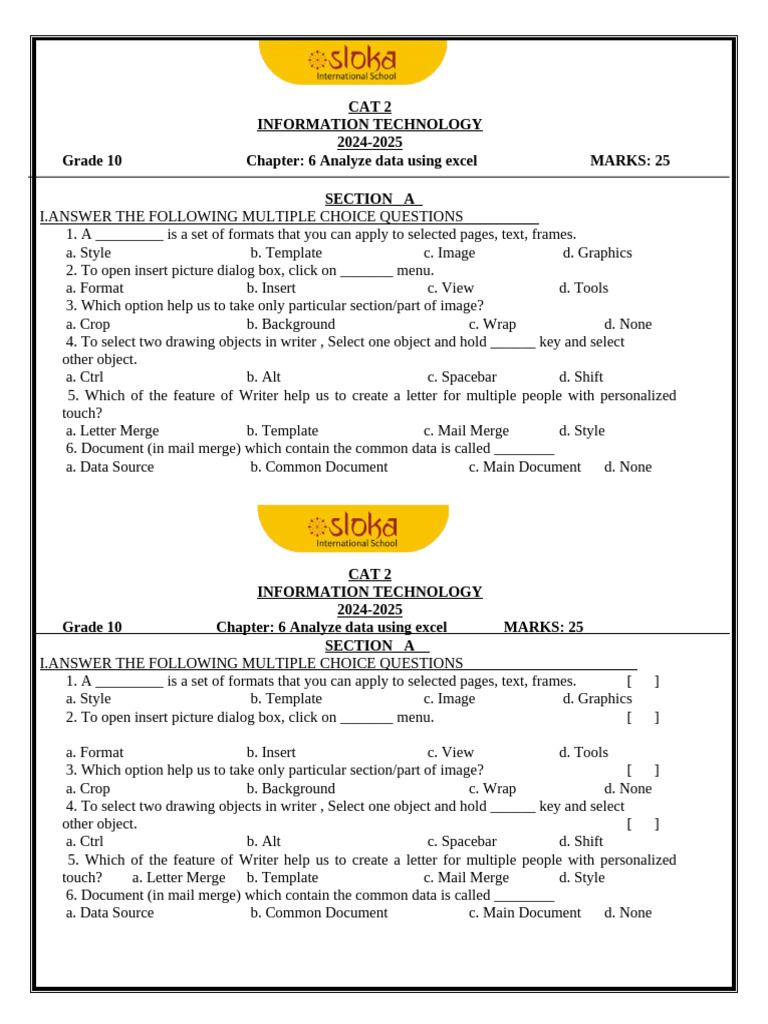 CAT 2 | PDF | Software | Computing