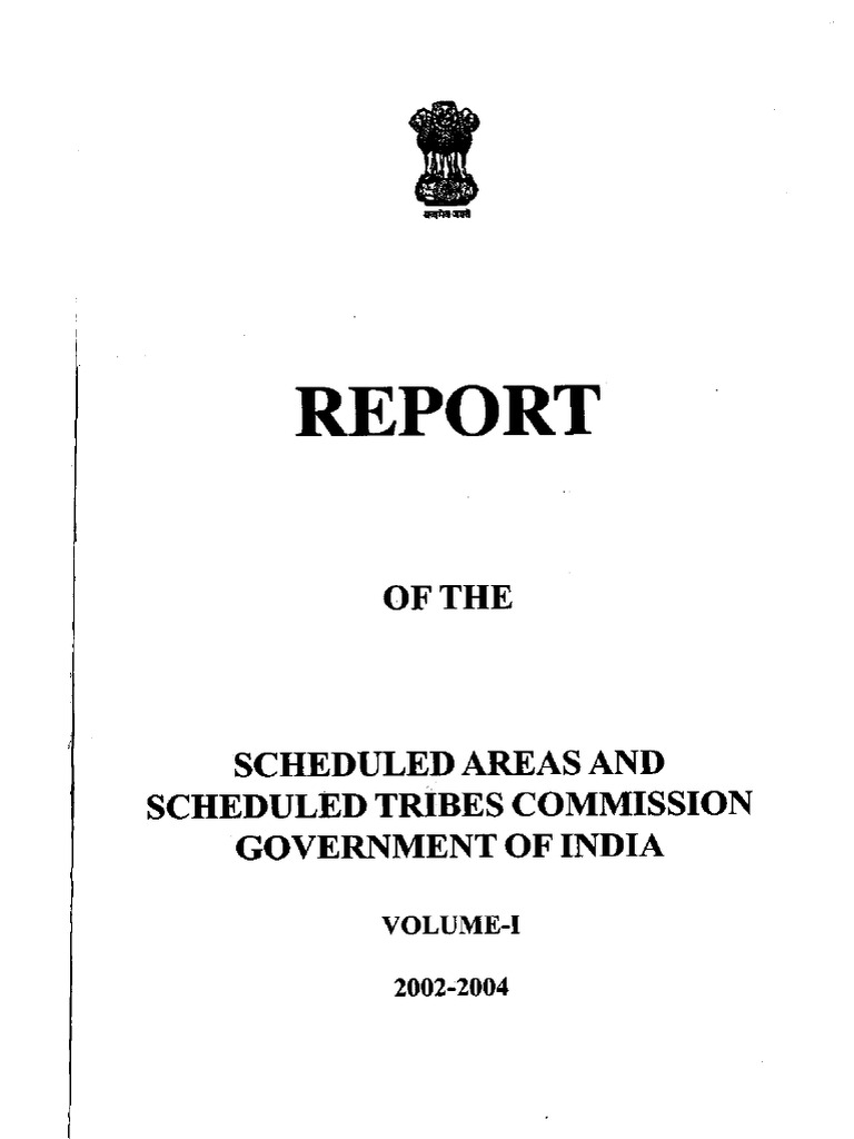 Bhuria Committee Report | PDF | Government Of India | Politics Of India