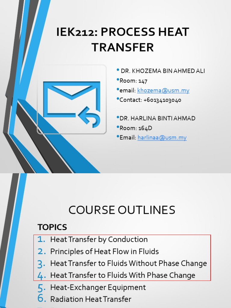 1 Introduction To Heat Transfer | PDF | Heat Transfer | Thermal Conduction