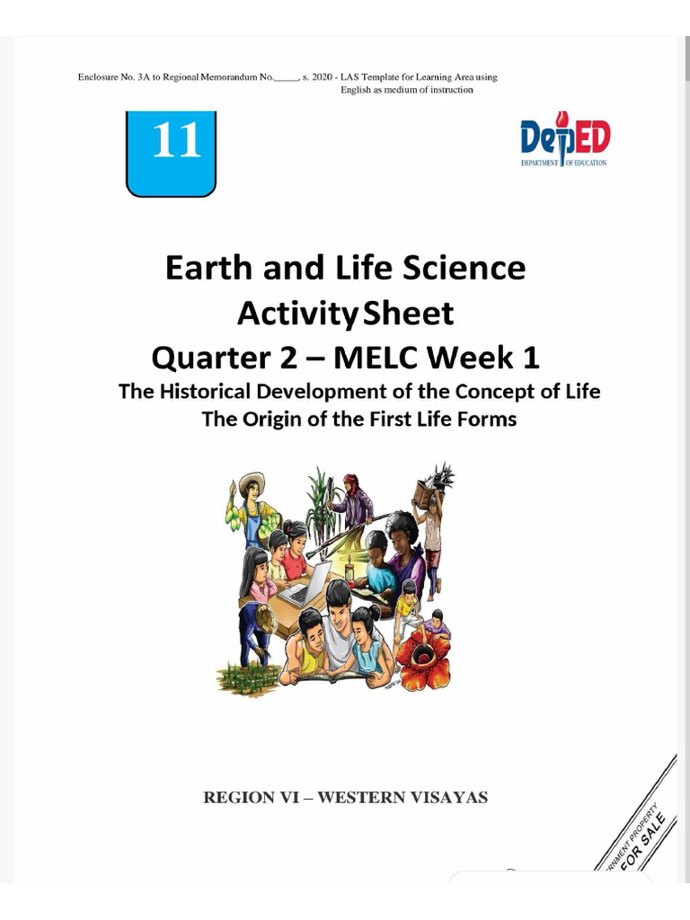 Lesson 1 Quarter 2 Eal Science | PDF