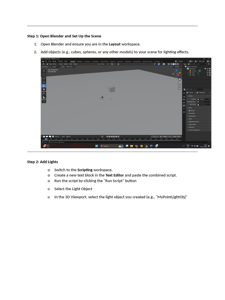 rendered light setting | PDF | Shader | Graphics
