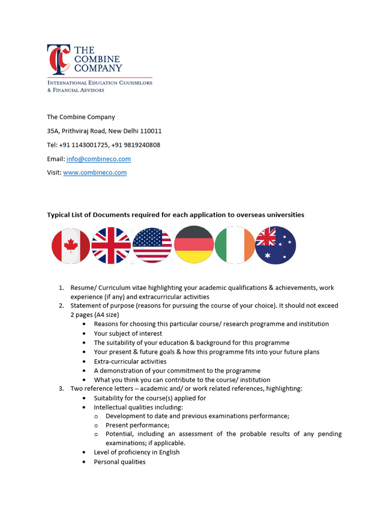 TCC Flyer | PDF | Educational Stages | Qualifications