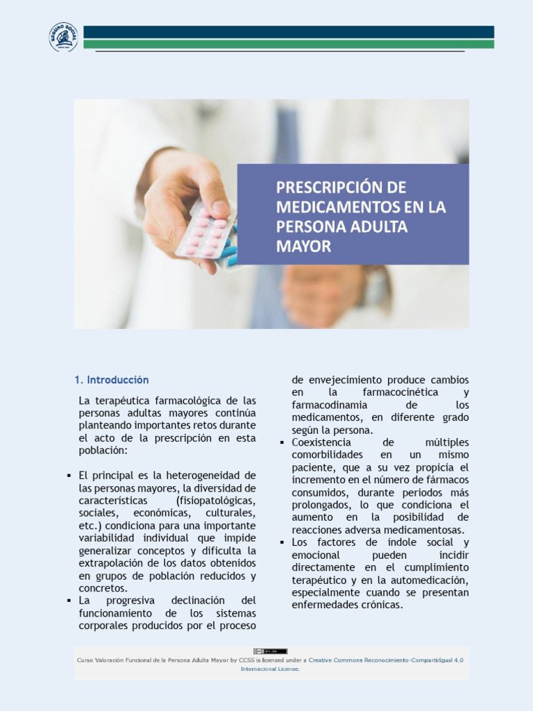 Prescripción Medicamentos V2 Pdf Medicamentos Con Receta Farmacología