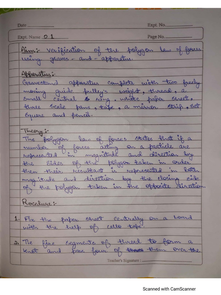 Applied Mechanics Practical | PDF