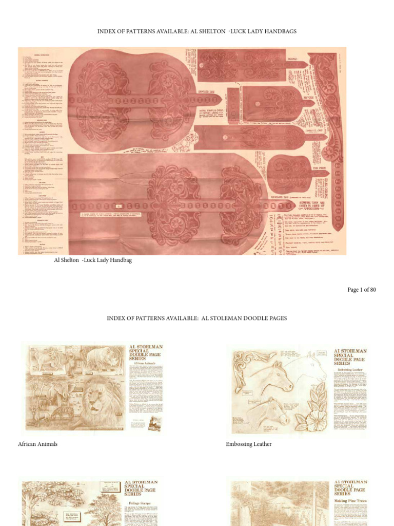 CSCL Library Pattern Index | PDF | Handbag