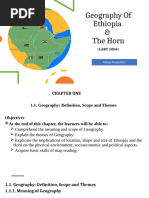 For Freshman Geography, AAU | PDF | Geography | Map
