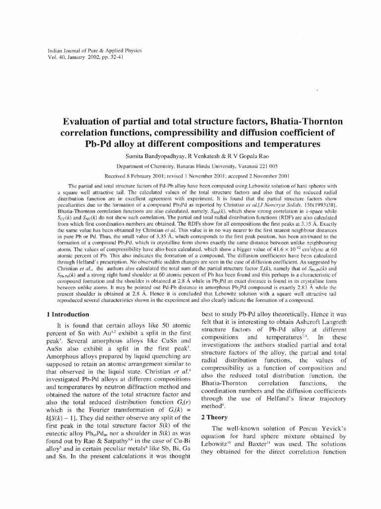 Structural Characterization of Many-Particle Systems On Approach To ...