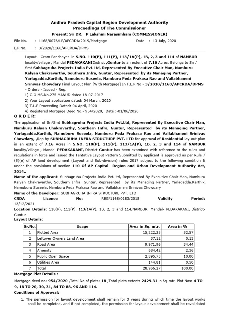 Aria Ph-2 Revised Proceedings - 3 - 2020 | PDF | Deed