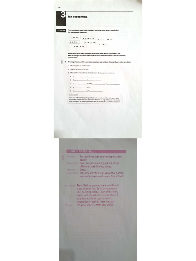 Chp 3 a Tax Accounting | PDF