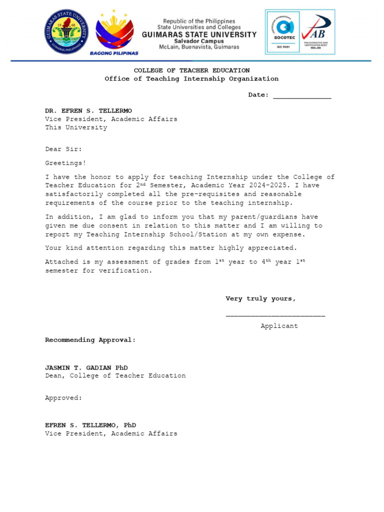 Application Letter Agreement Form Information Sheet Waiver | PDF | Teachers