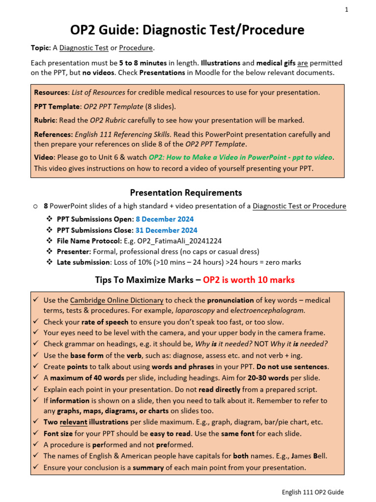 1. OP2 Guide | PDF | Microsoft Power Point
