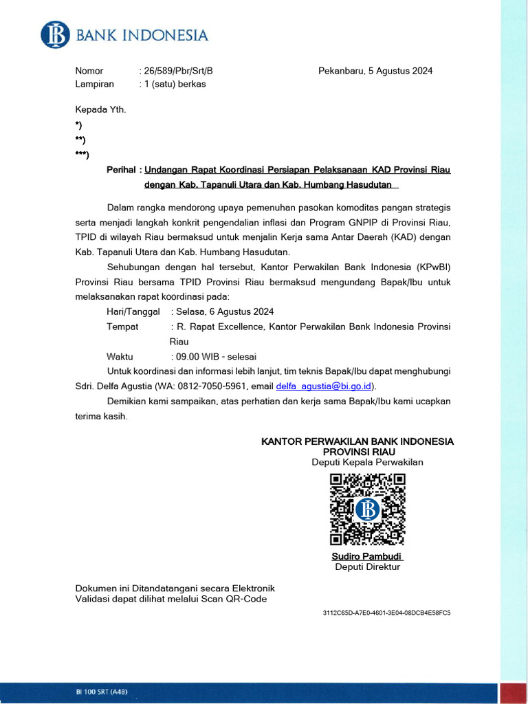 Surat Un Dang An 727 | PDF