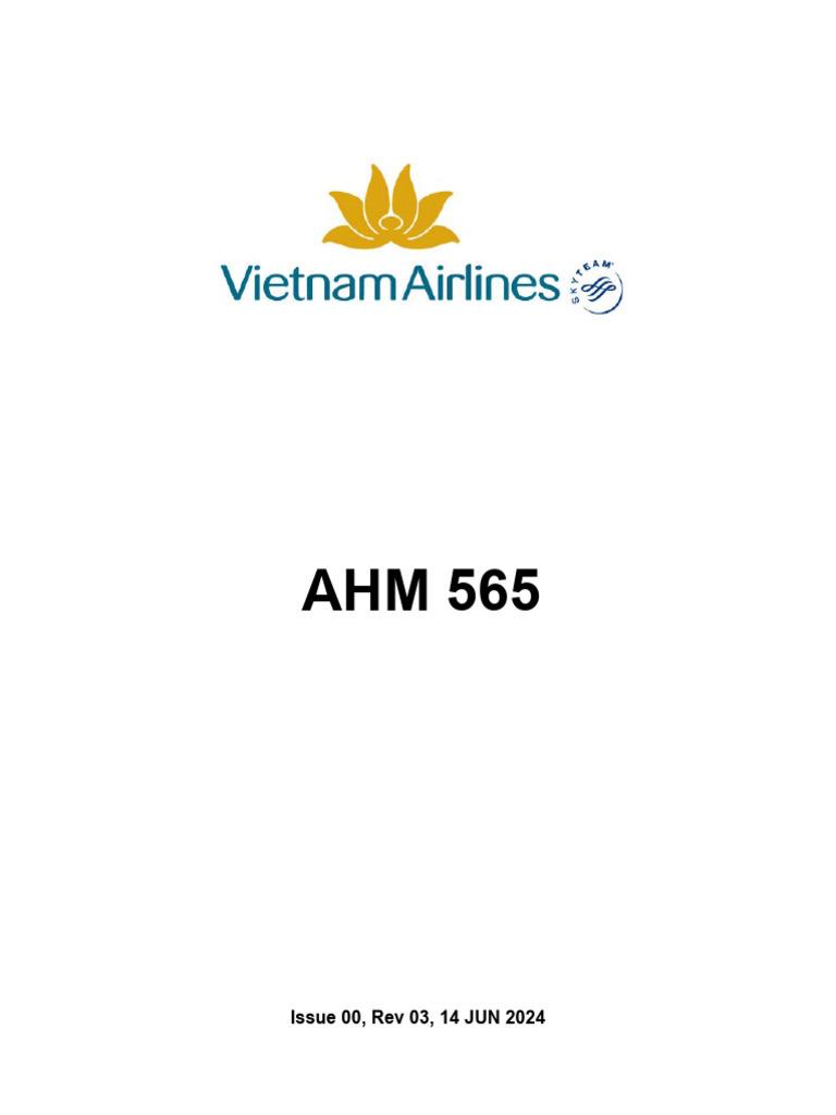 Ahm 565 - Atr72 - 14jun2024 | PDF | Transport | Aircraft Configurations